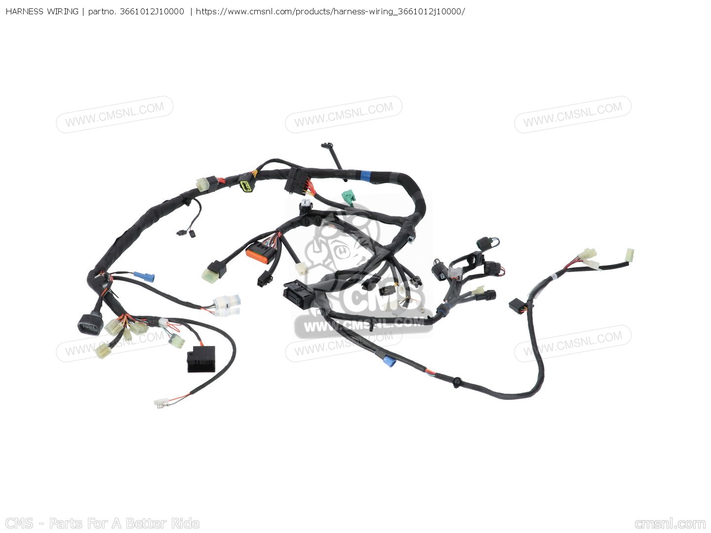 3661012J10000: Harness Wiring Suzuki - buy the 36610-12J10 at CMSNL