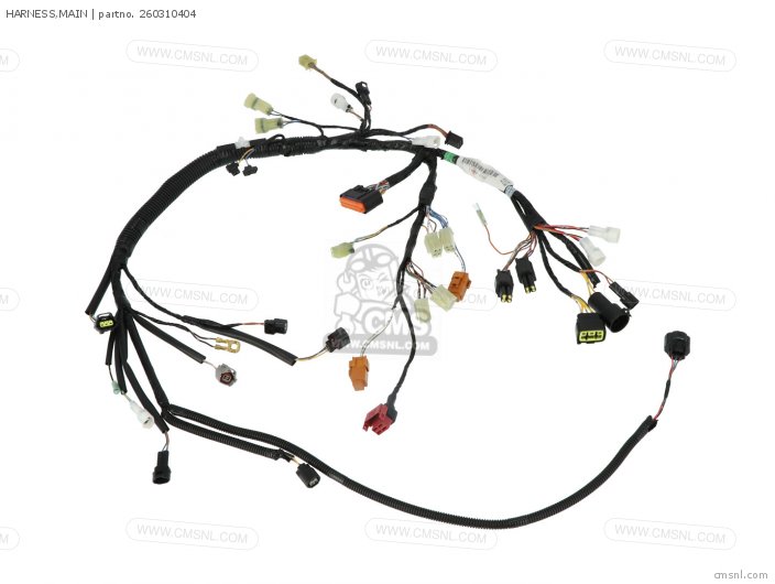 260310404: HARNESS,MAIN Kawasaki - buy the 26031-0404 at CMSNL