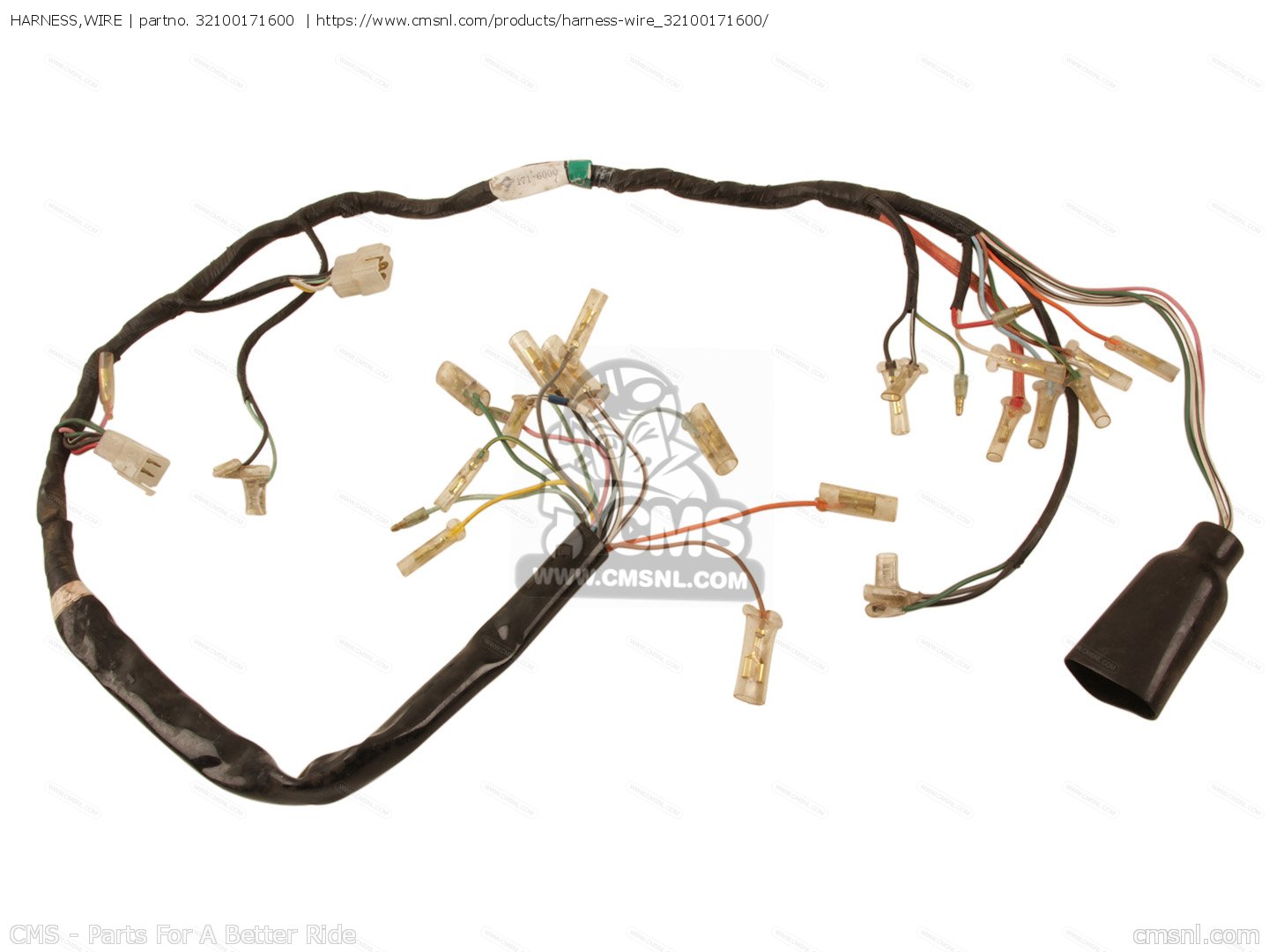 32100171600: Harness,wire Honda - buy the 32100-171-600 at CMSNL