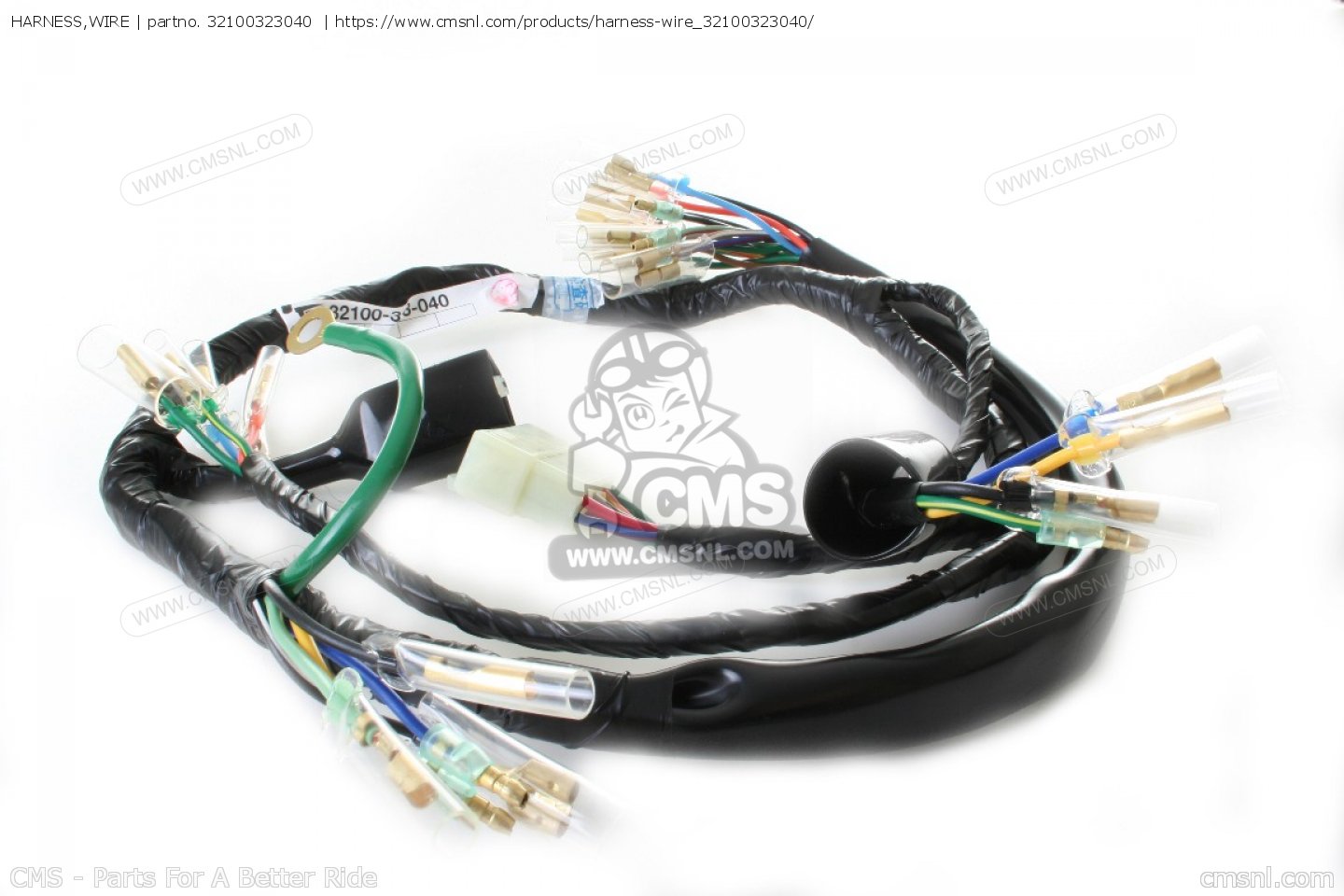 32100323040: HARNESS,WIRE Honda - buy the 32100-323-040 at CMSNL