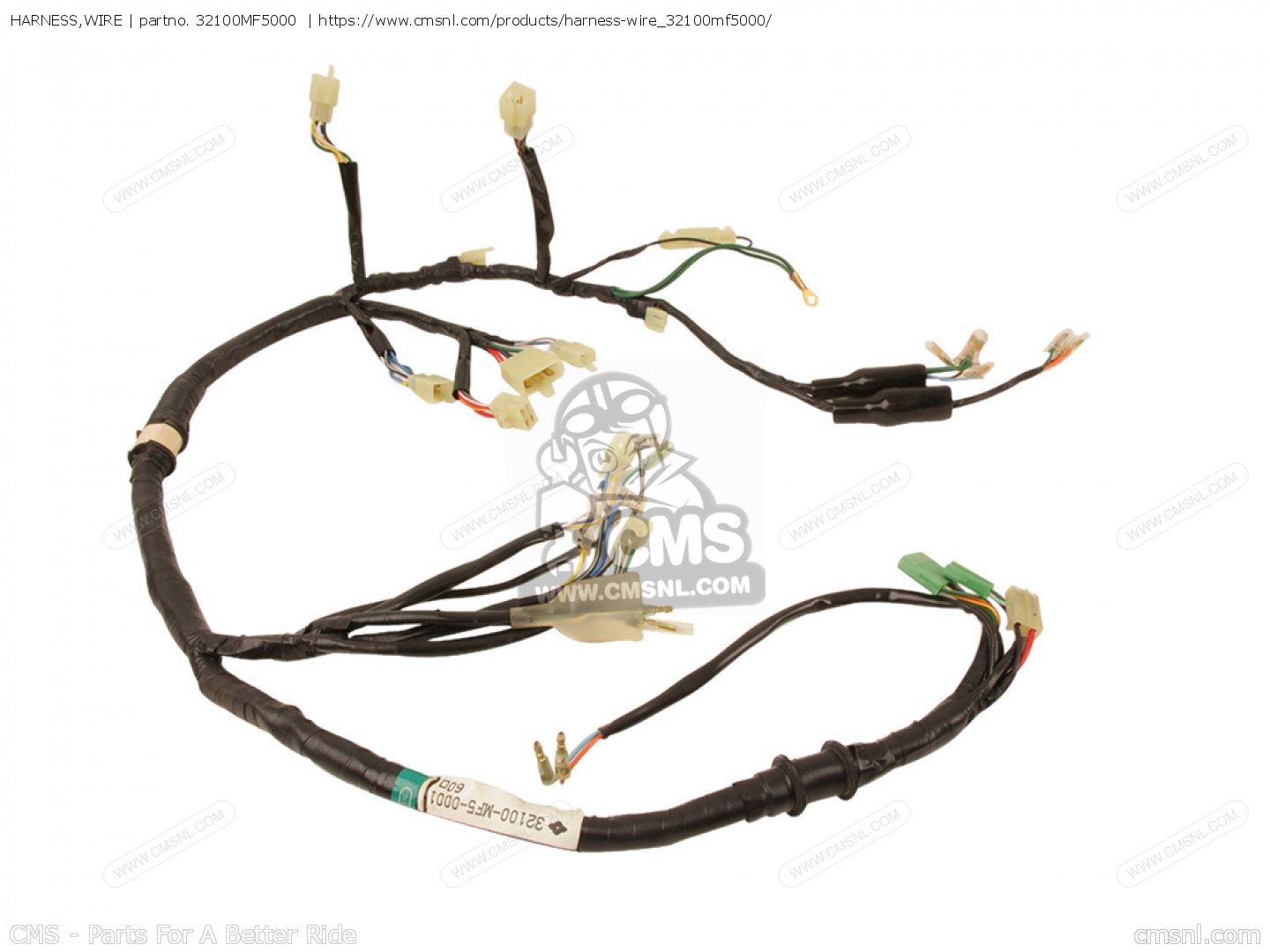 32100MF5000: HARNESS,WIRE Honda - buy the 32100-MF5-000 at CMSNL