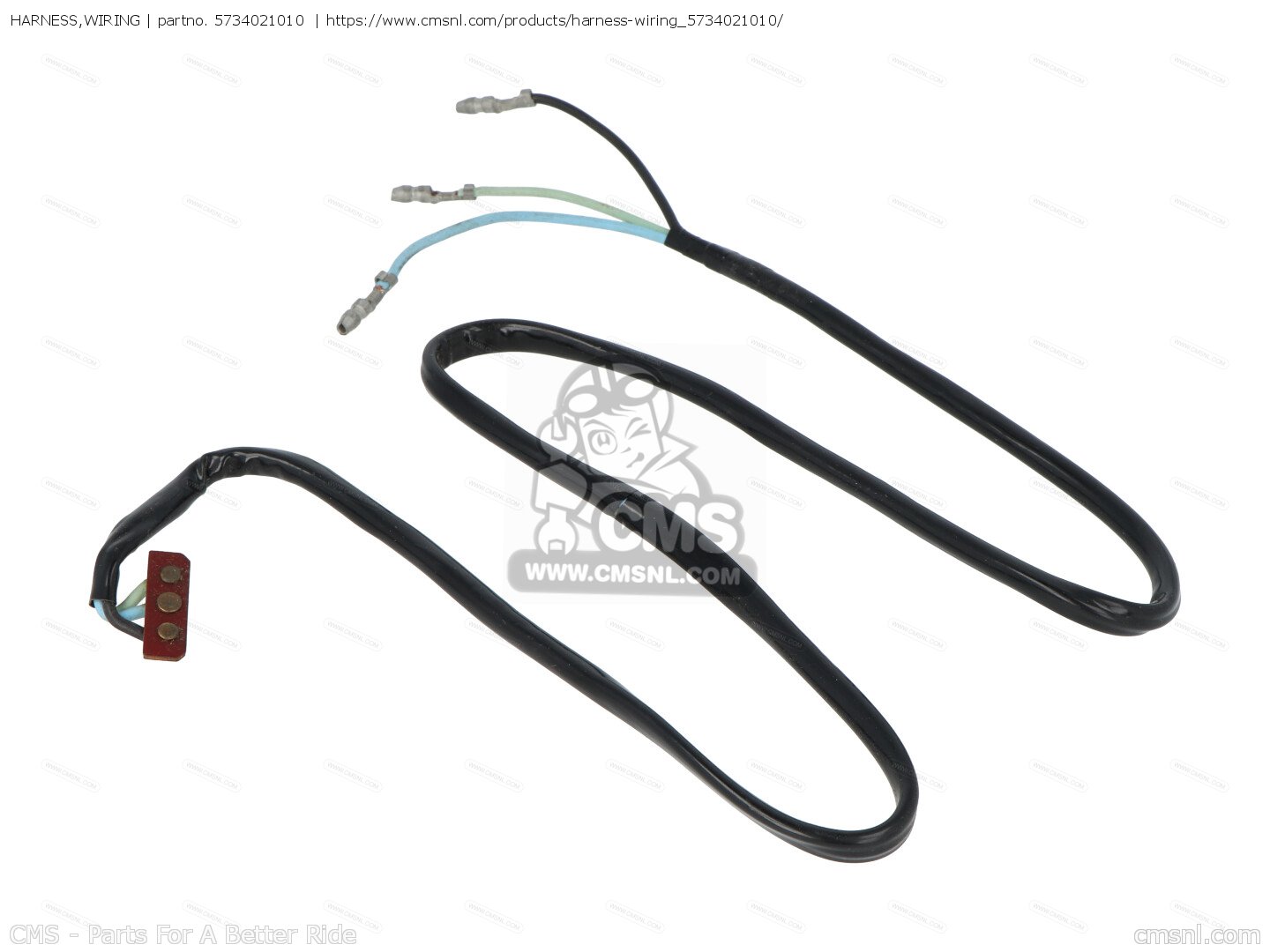 5734021010: HARNESS,WIRING Suzuki - buy the 57340-21010 at CMSNL