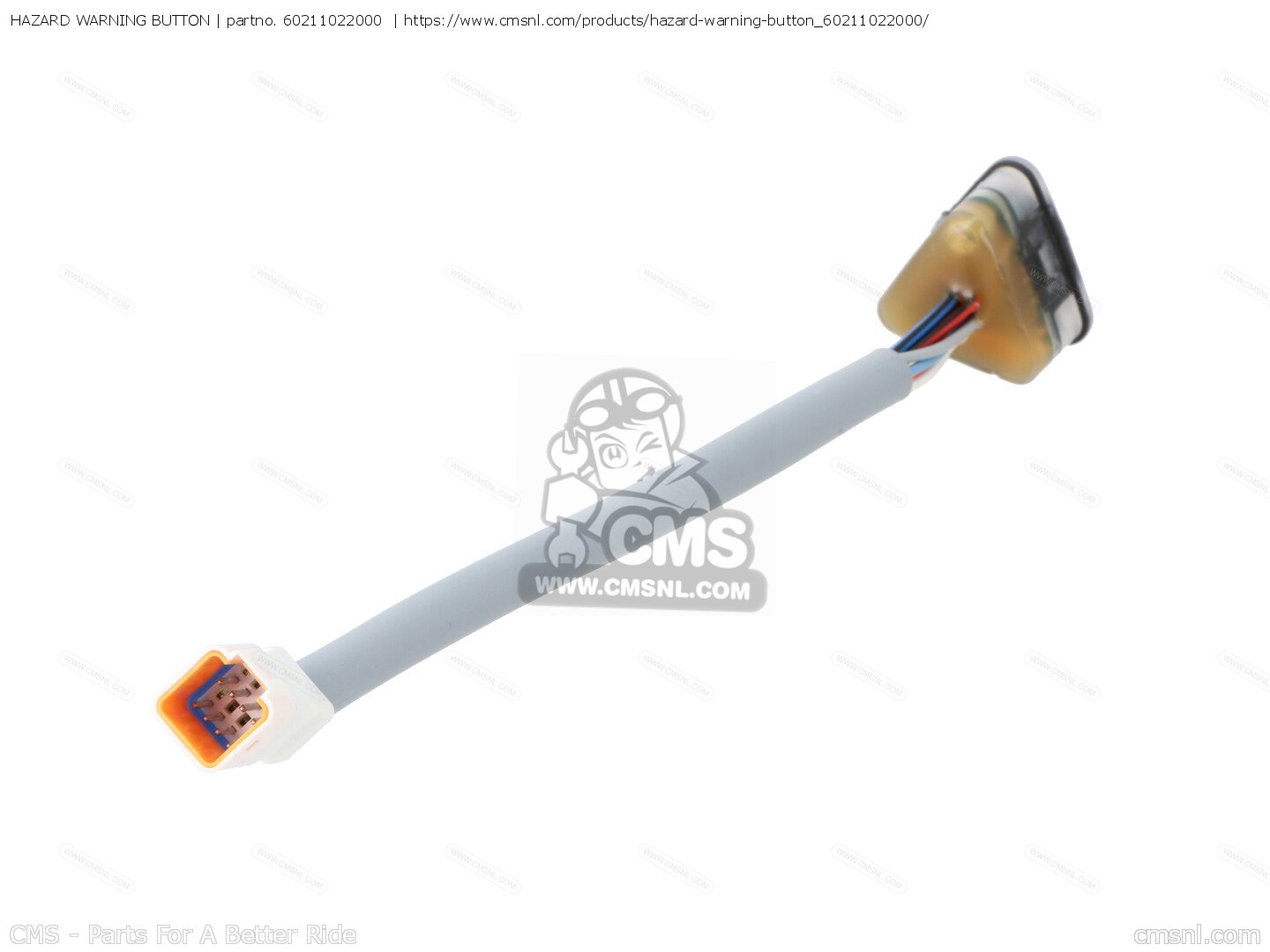 HAZARD WARNING BUTTON for KTM - order at CMSNL