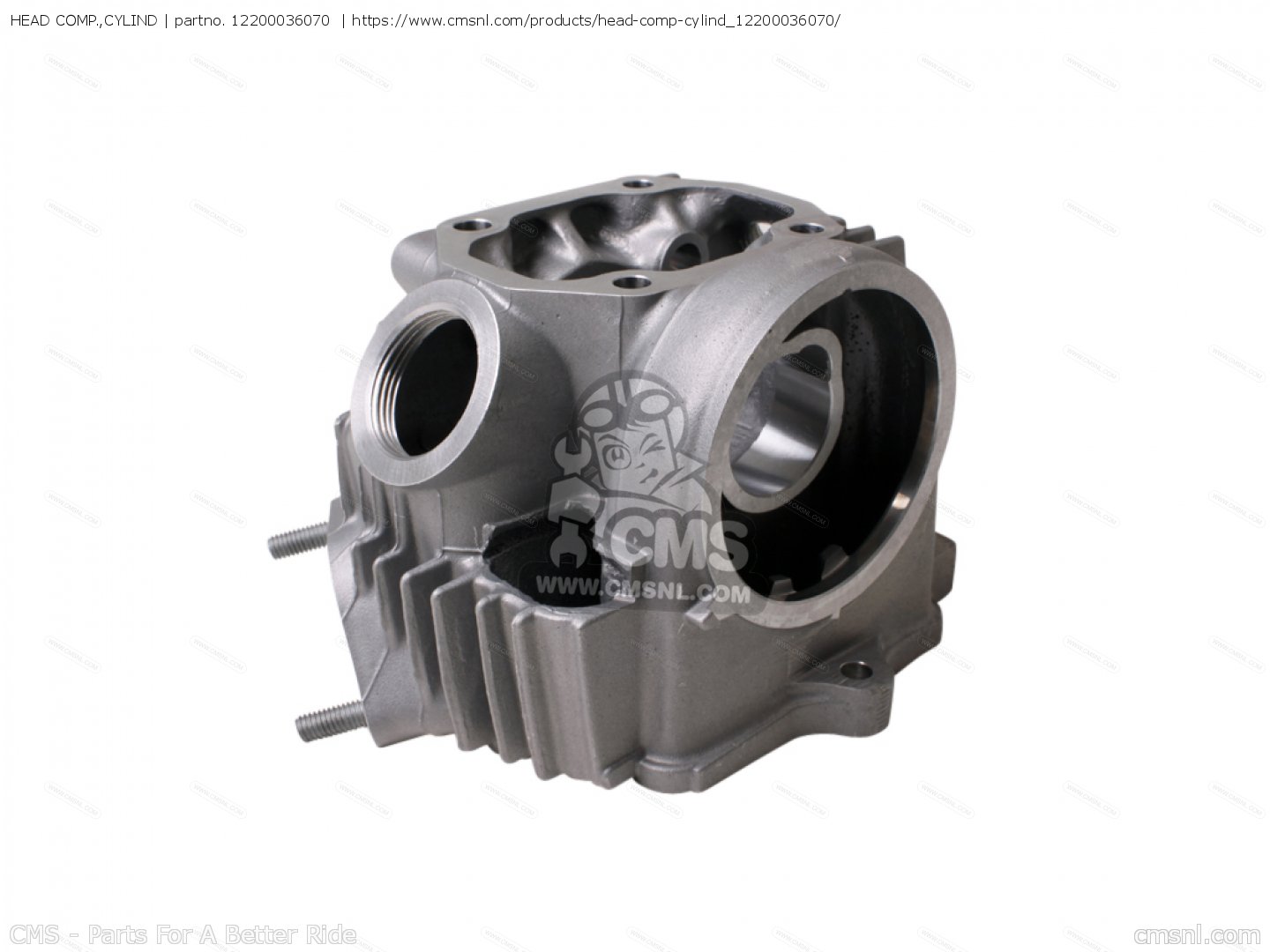12200036070: Head Comp.,cylind Honda - buy the 12200-036-070 at CMSNL