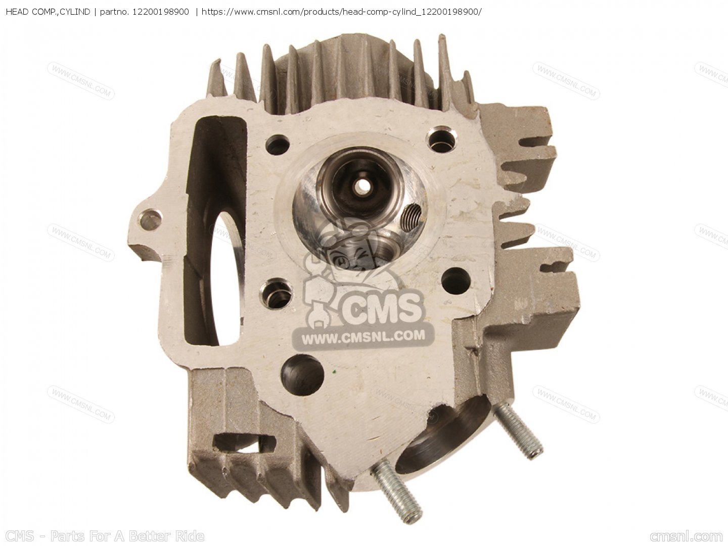 HEAD COMP.,CYLIND for CD100SS HERO INDIA - order at CMSNL