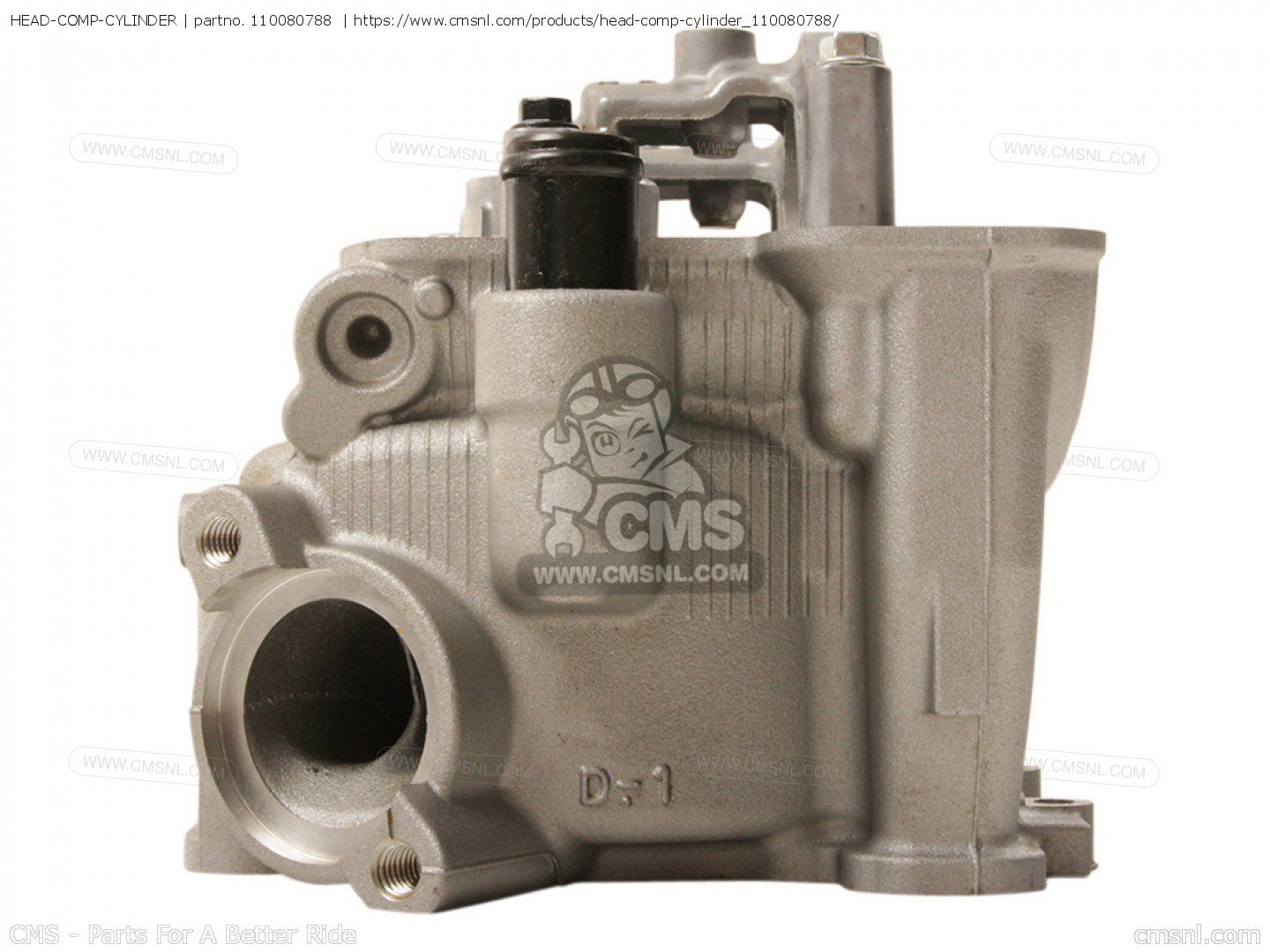 110080788: Head-comp-cylinder Kawasaki - buy the 11008-0788 at CMSNL