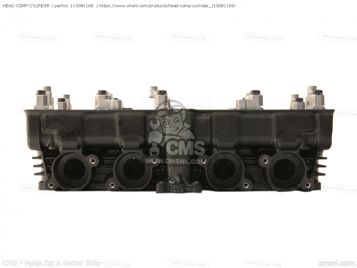 110081169: Head-comp-cylinder Kawasaki - buy the 11008-1169 at CMSNL