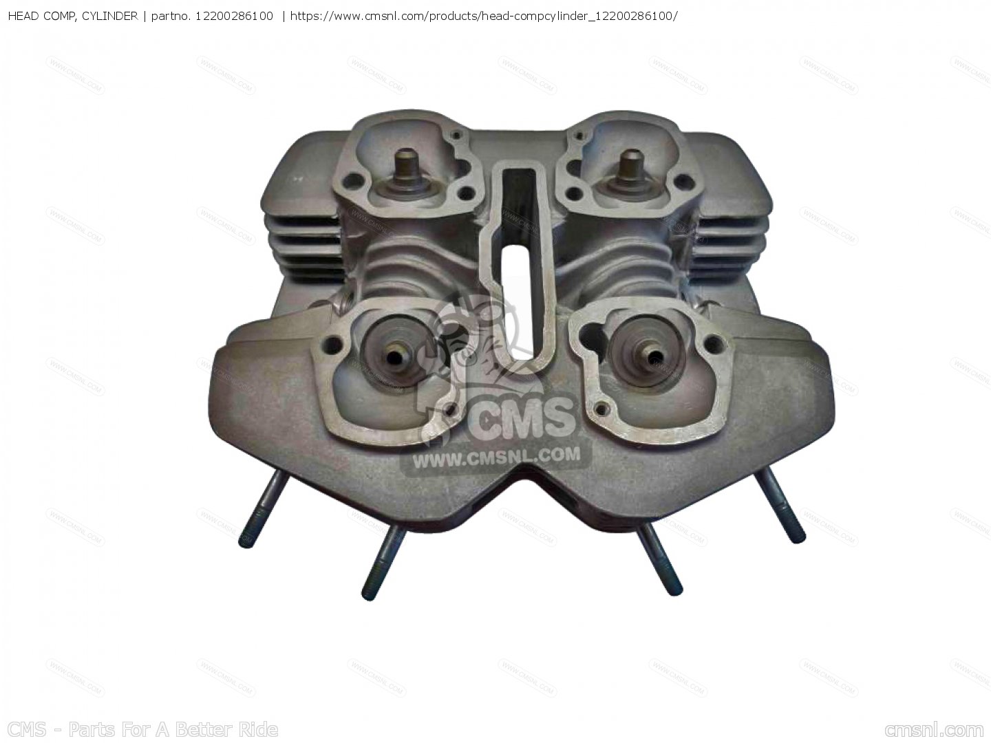 12200286100: HEAD COMP, CYLINDER Honda - buy the 12200-286-100 at CMSNL
