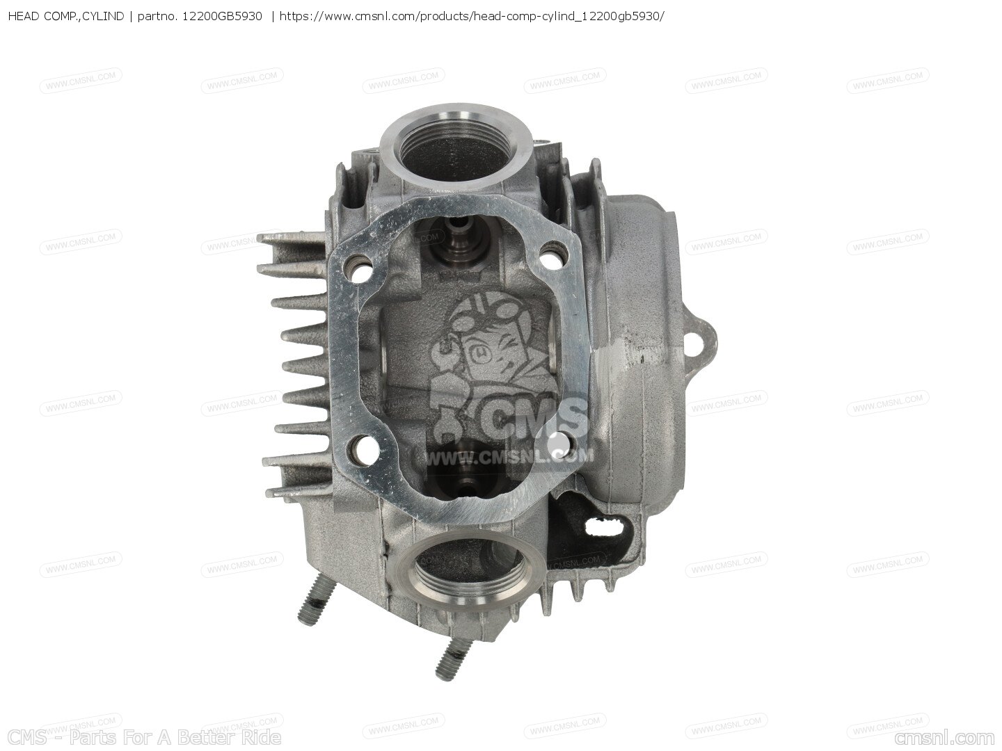 12200GB5930: HEAD COMP.,CYLIND Honda - buy the 12200-GB5-930 at CMSNL
