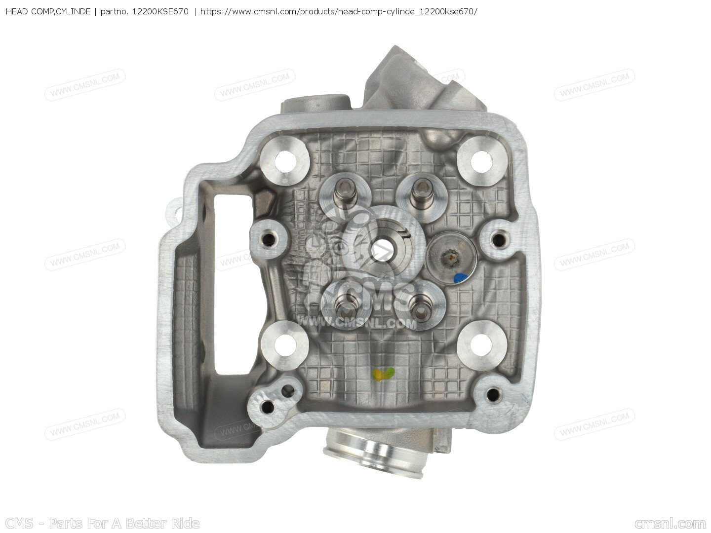 12200KSE670: HEAD COMP,CYLINDE Honda - buy the 12200-KSE-670 at CMSNL