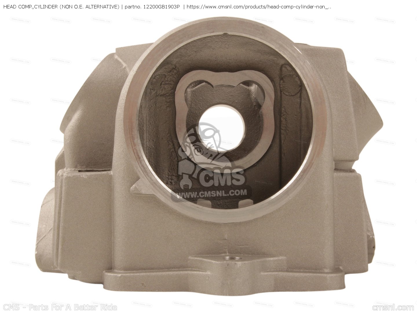 12200GB1903P: HEAD COMP.,CYLINDER Honda - buy the 12200-GB1-903P at CMSNL