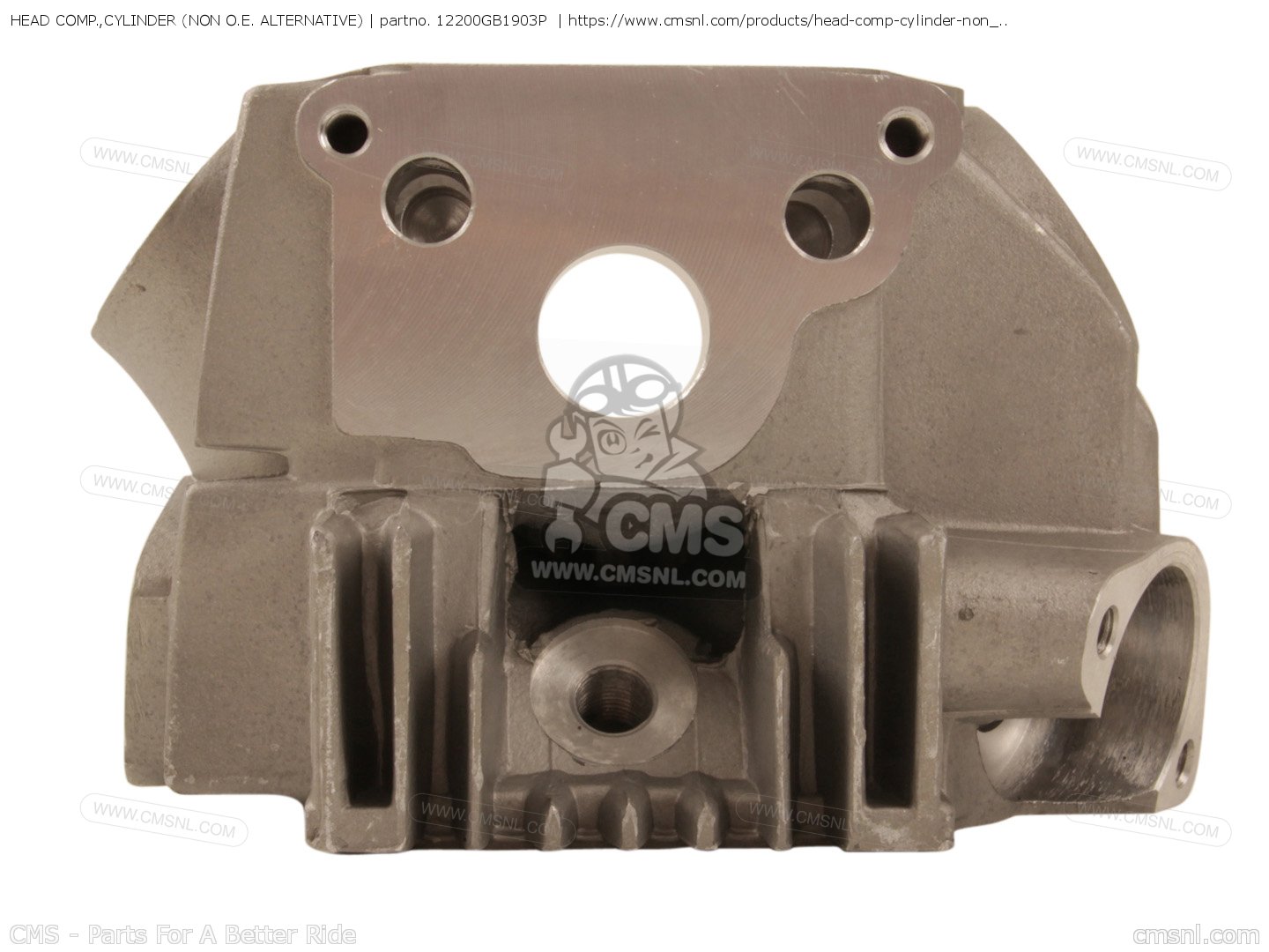 12200GB1903P: HEAD COMP.,CYLINDER Honda - buy the 12200-GB1-903P at CMSNL