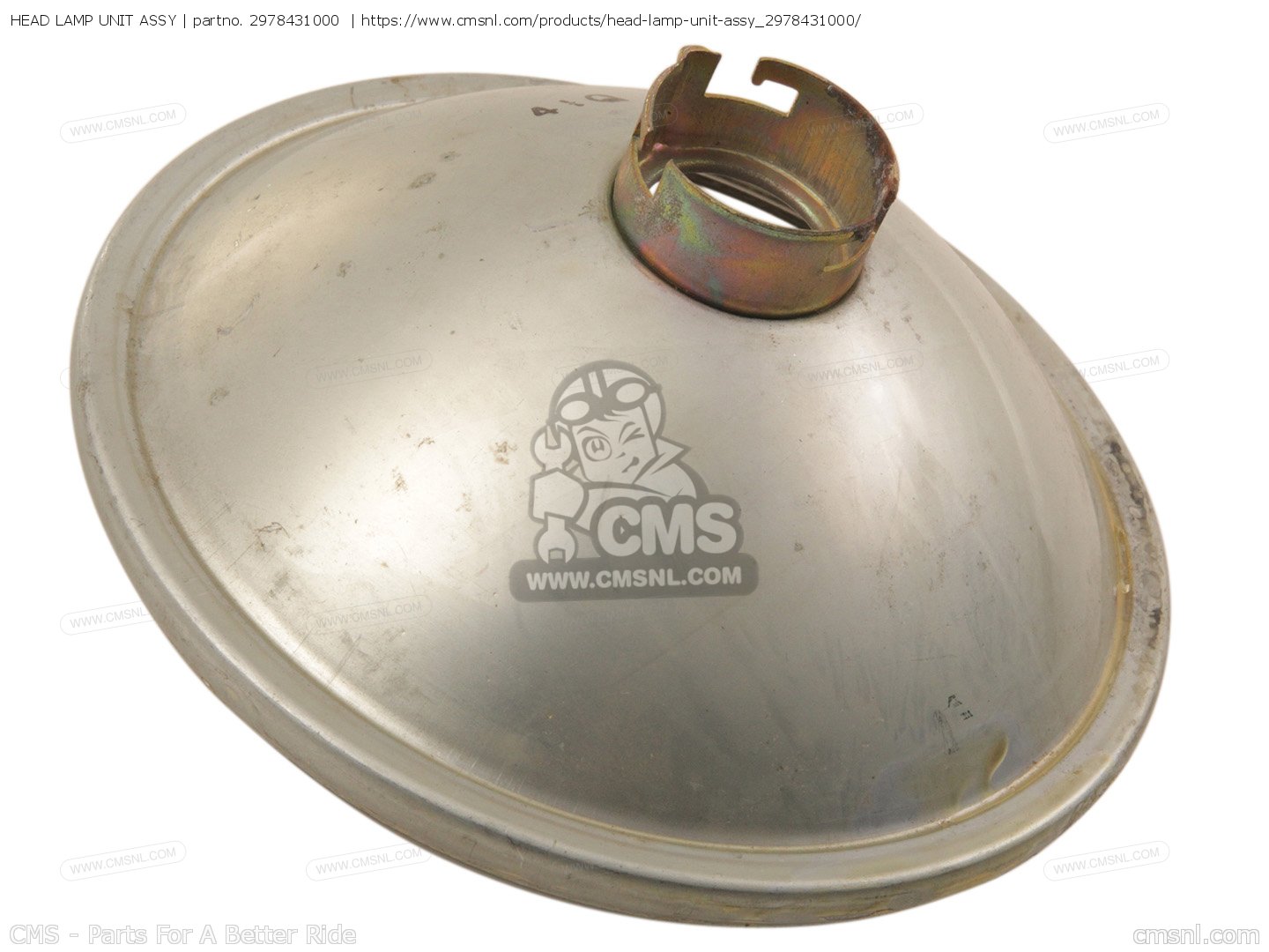 2978431000: Head Lamp Unit Assy Yamaha - buy the 297-84310-00-00 at CMSNL