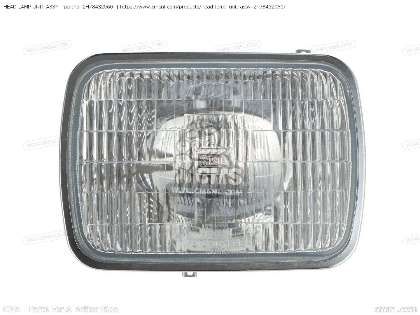 2H78432060: HEAD LAMP UNIT ASSY Yamaha - buy the 2H7-84320-60-00 at CMSNL