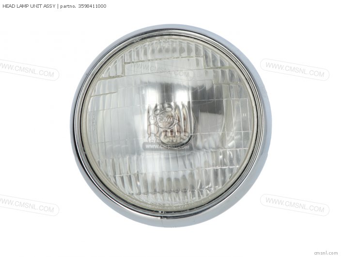 3598411000: HEAD LAMP UNIT ASSY Yamaha - buy the 359-84110-00-00 at CMSNL