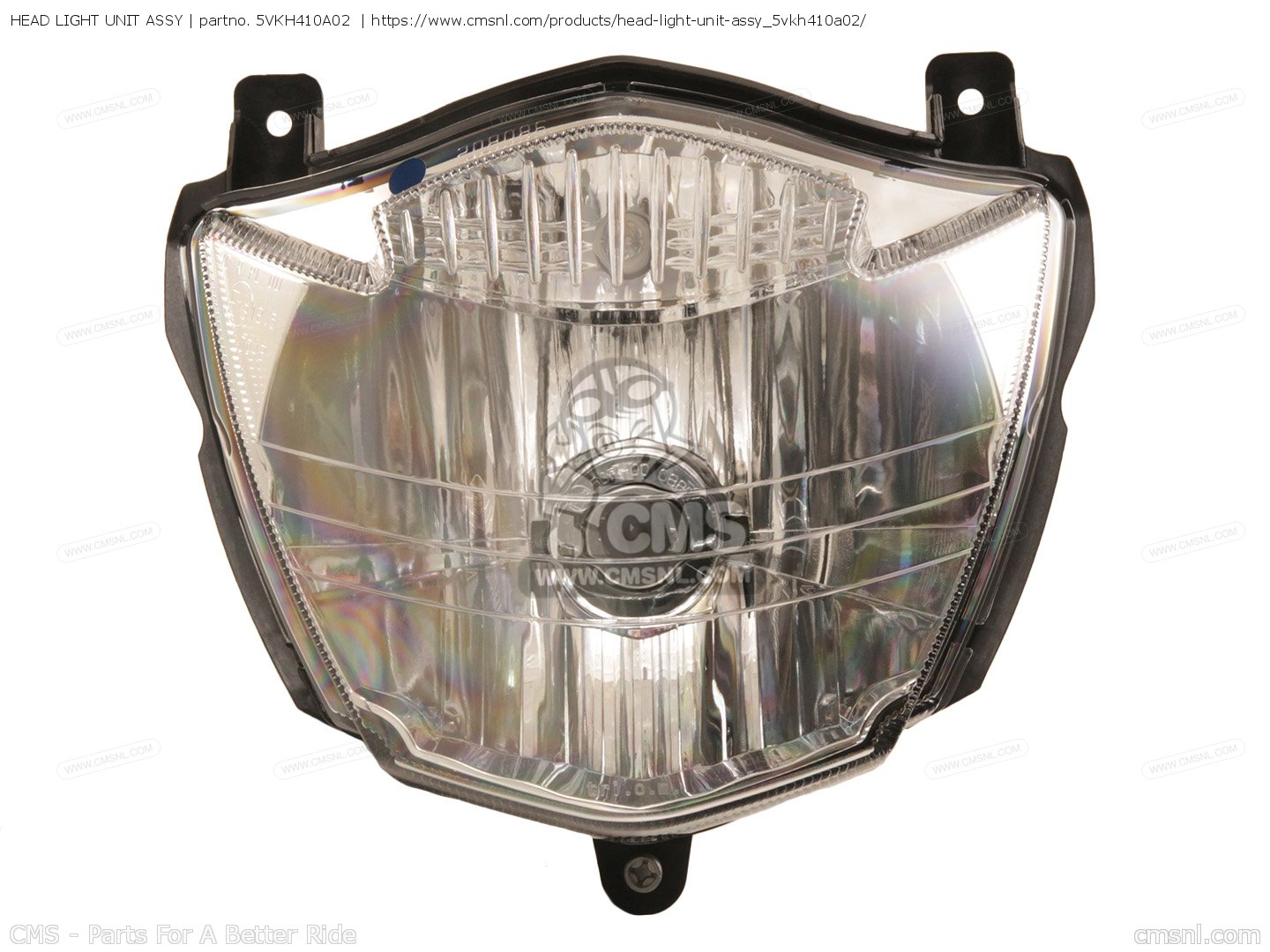 5VKH410A02 : HEAD LIGHT UNIT ASSY Yamaha - acheter le 5VK-H410A-02-00 à ...