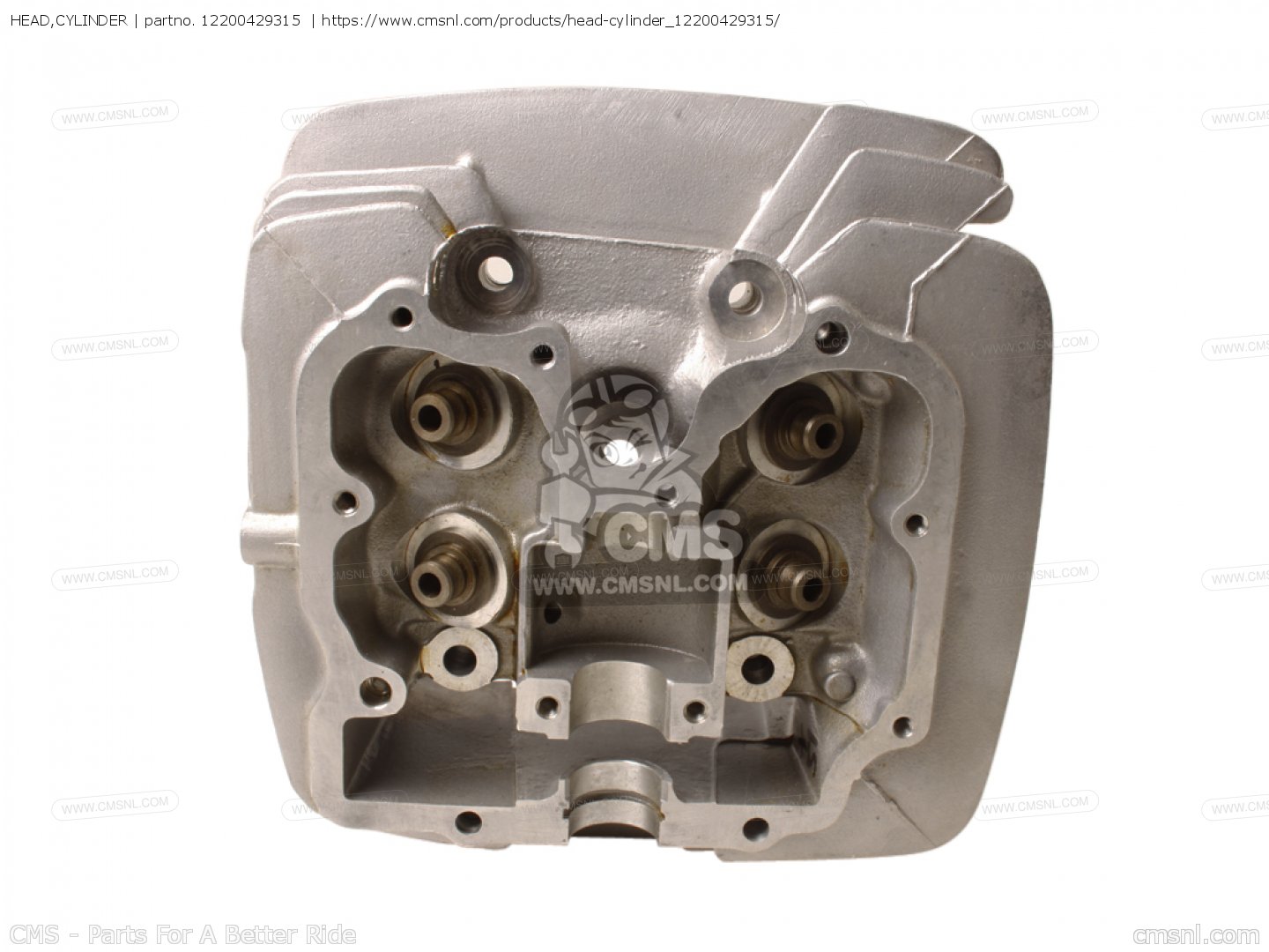 12200429315: HEAD,CYLINDER Honda - buy the 12200-429-315 at CMSNL