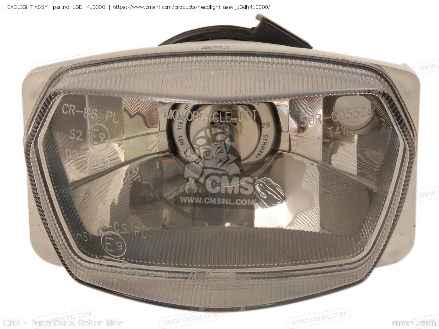 13DH410000: HEADLIGHT ASSY Yamaha - buy the 13D-H4100-00-00 at CMSNL