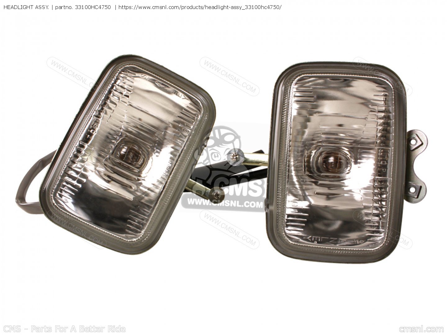 33100HC4750: HEADLIGHT ASSY. Honda - buy the 33100-HC4-750 at CMSNL