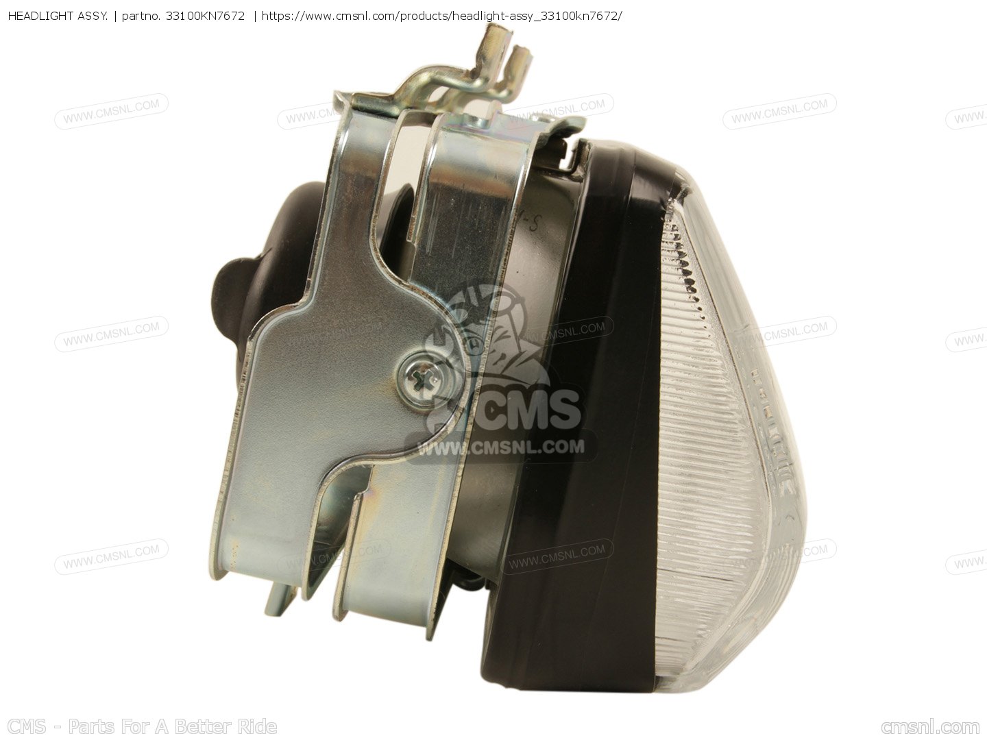 33100KN7672: HEADLIGHT ASSY. Honda - buy the 33100-KN7-672 at CMSNL