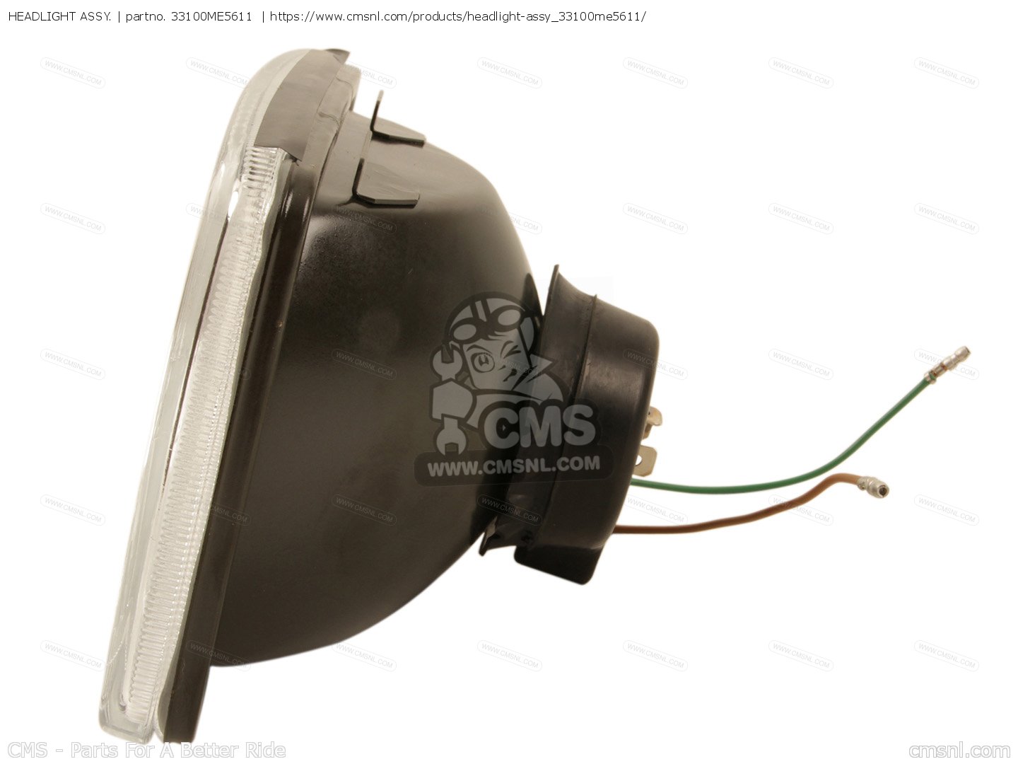 33100ME5611: Headlight Assy. Honda - buy the 33100-ME5-611 at CMSNL