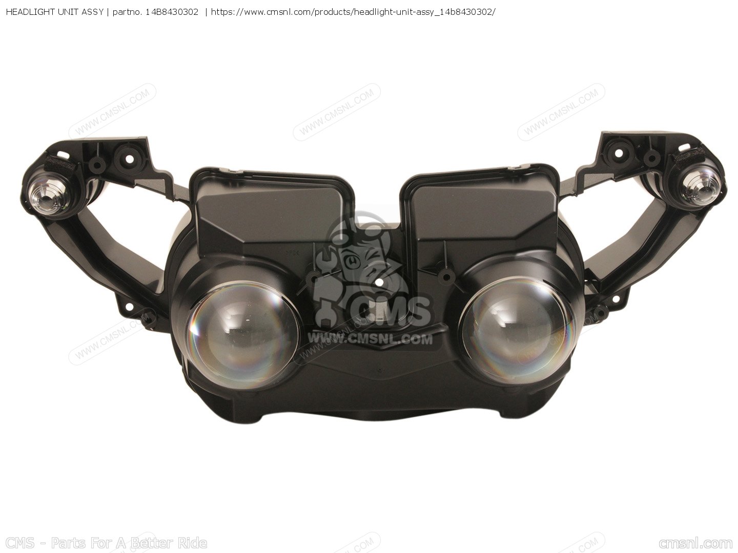 14B8430302: HEADLIGHT UNIT ASSY Yamaha - buy the 14B-84303-02-00 at CMSNL