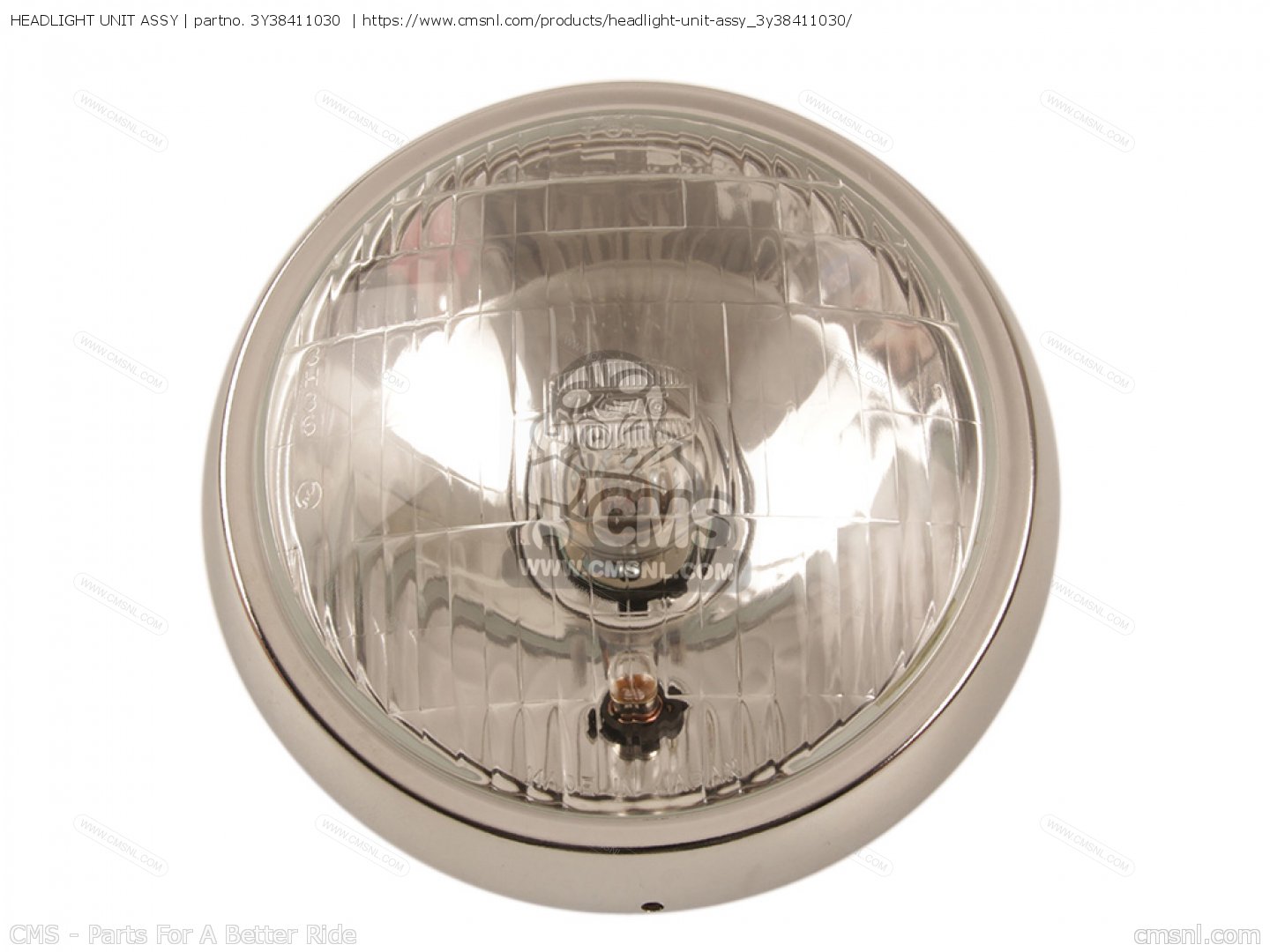 HEADLIGHT UNIT ASSY for XT250 1981 5G4 EUROPE 215G4-300E1 - order at CMSNL