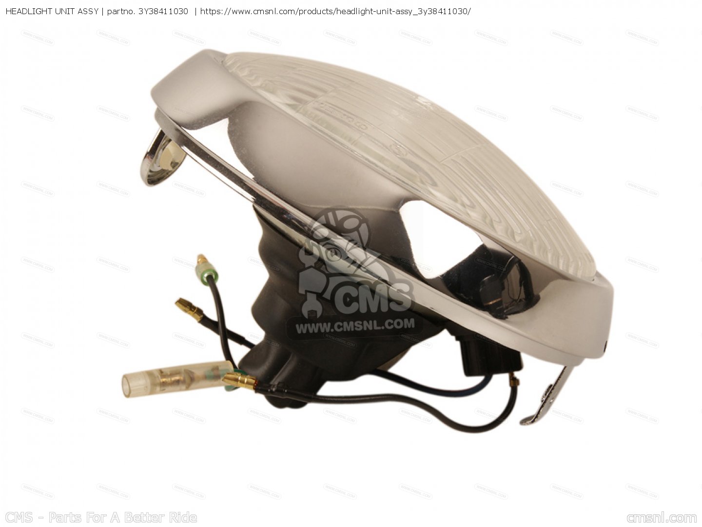 HEADLIGHT UNIT ASSY for XT250 1981 5G4 EUROPE 215G4-300E1 - order at CMSNL