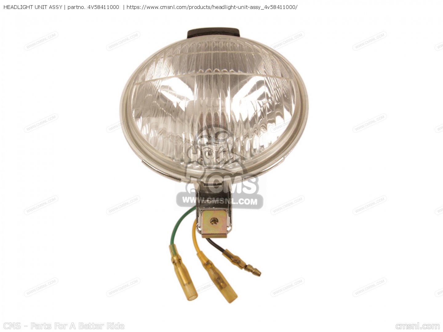 HEADLIGHT UNIT ASSY for Yamaha - order at CMSNL