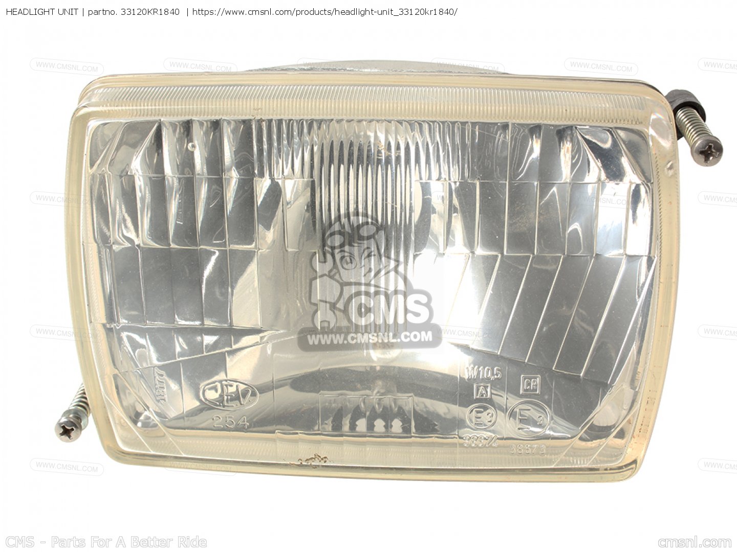 HEADLIGHT UNIT for Honda - order at CMSNL