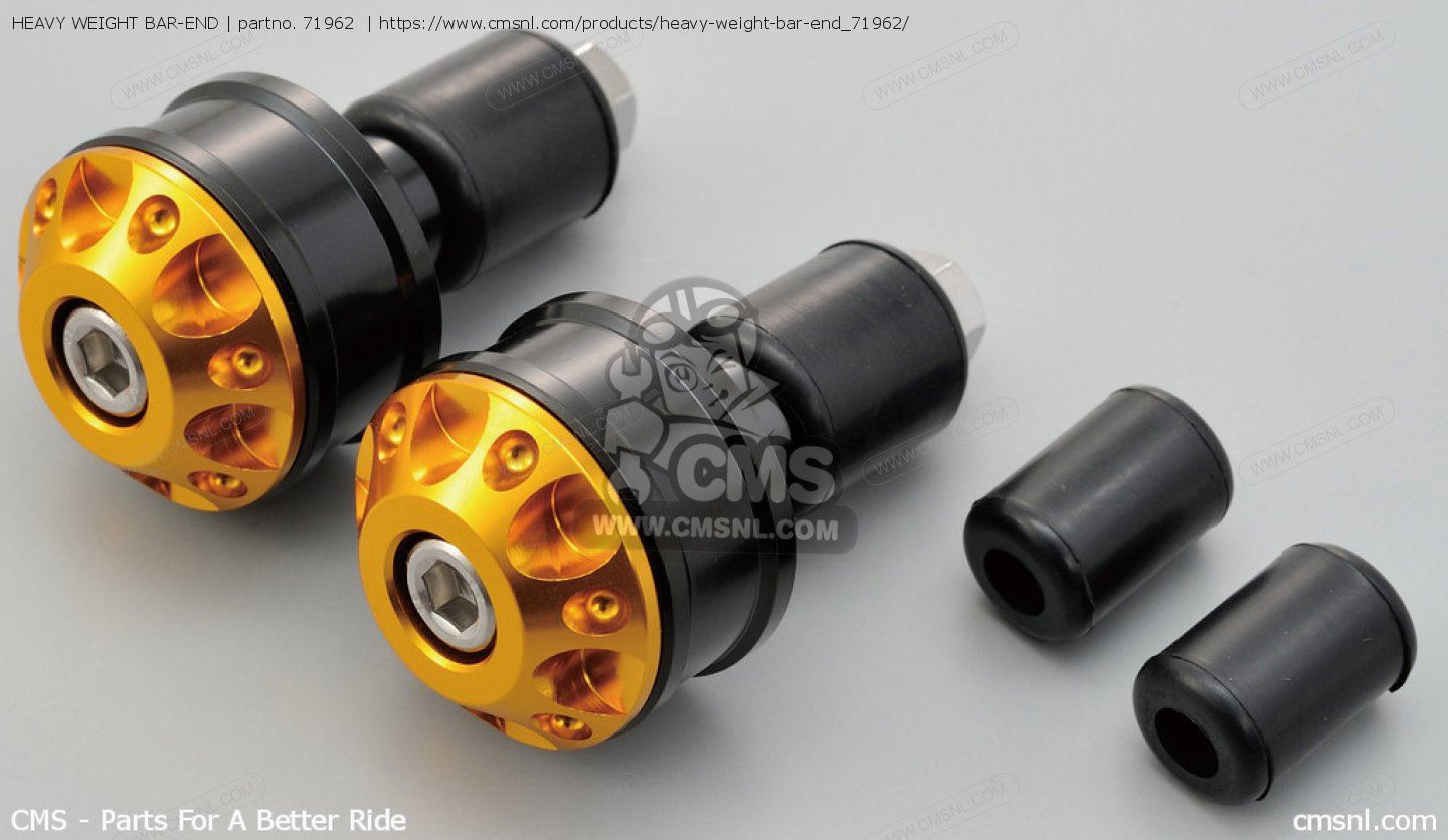71962: HEAVY WEIGHT BAR-END Daytona - buy the 71962 at CMSNL