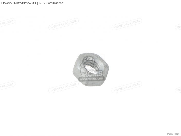 HEXAGON NUT DIN0934-M 4 for 640 LC4 SUPERMOTO BLACK Europe 2006 - order ...