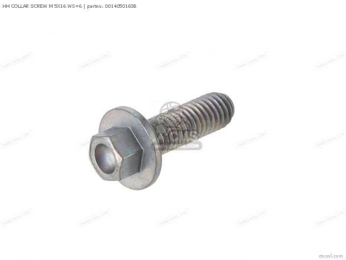 0014050163B: HH COLLAR SCREW M 5X16 WS=6 GASGAS - buy the 0014050163 at ...