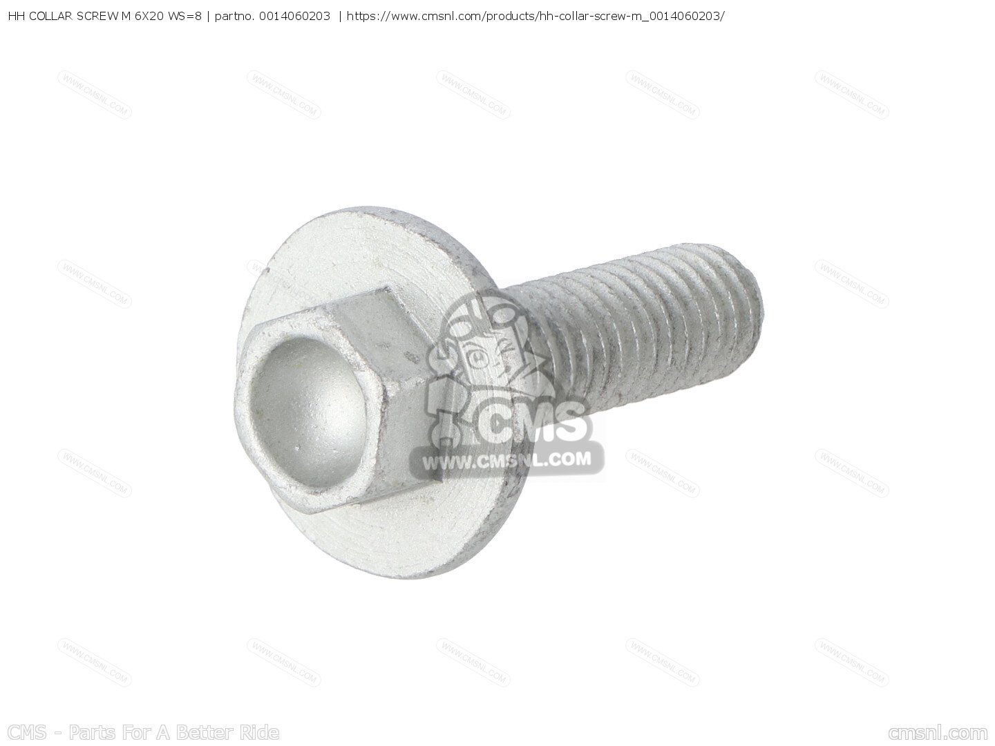 HH COLLAR SCREW M 6X20 WS=8 for 640 LC4 SUPERMOTO PRESTIGE AU, GB 2006 ...