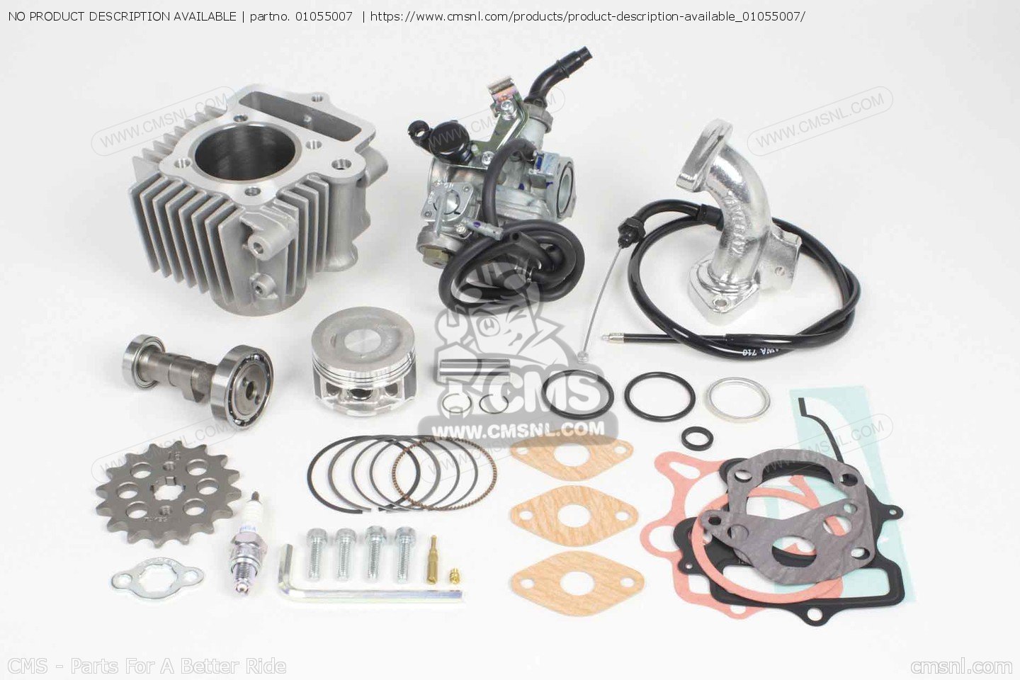 01055007: HIGH PERFORMANCE S-STAGE 88CC KIT (H CYLINDER/PB 16) Takegawa - buy the 01-05-5007 at ...