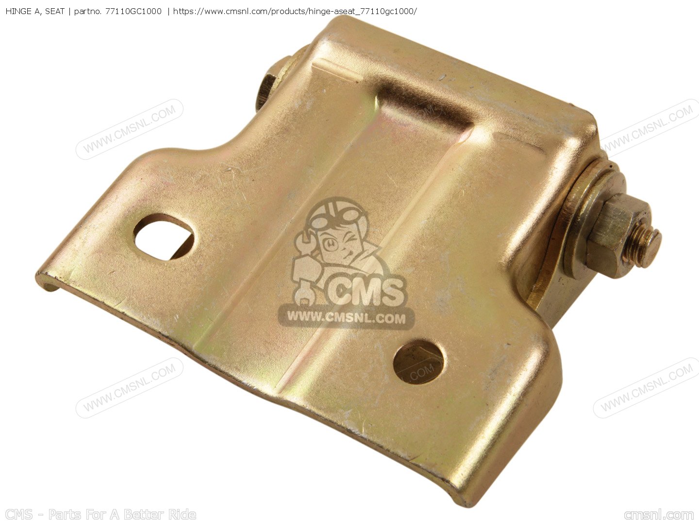 77110GC1000: HINGE A, SEAT Honda - buy the 77110-GC1-000 at CMSNL