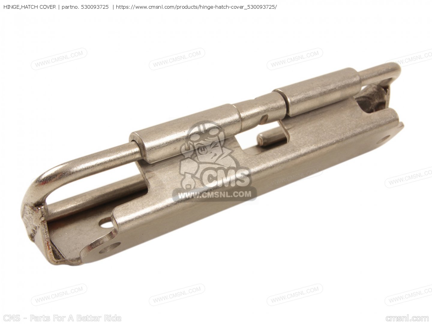 530093725: HINGE,HATCH COVER Kawasaki - buy the 53009-3725 at CMSNL