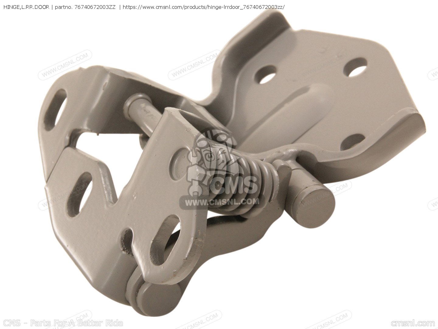 76740672003ZZ: Hinge,l.rr.door Honda - buy the 76740-672-003ZZ at CMSNL