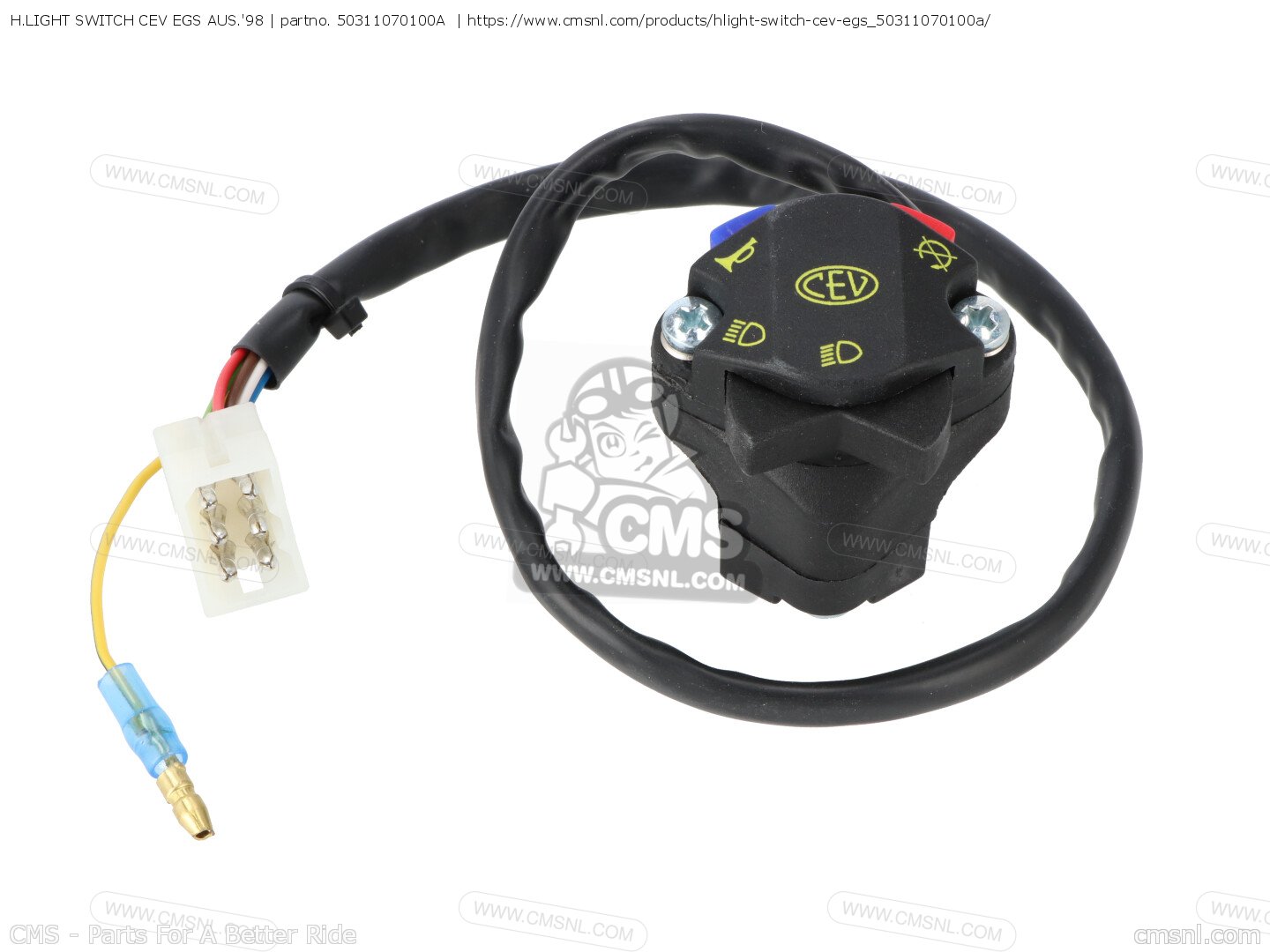 50311070100A: H.LIGHT SWITCH CEV EGS AUS.'98 Husqvarna - buy the ...