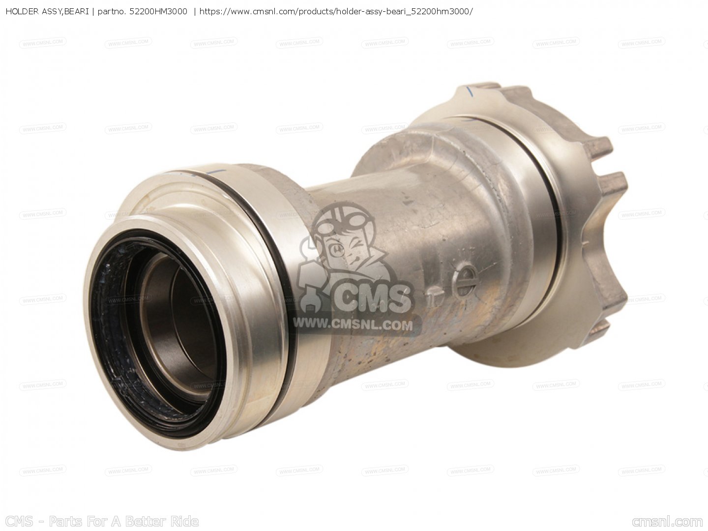 52200HM3000: HOLDER ASSY,BEARI Honda - buy the 52200-HM3-000 at CMSNL