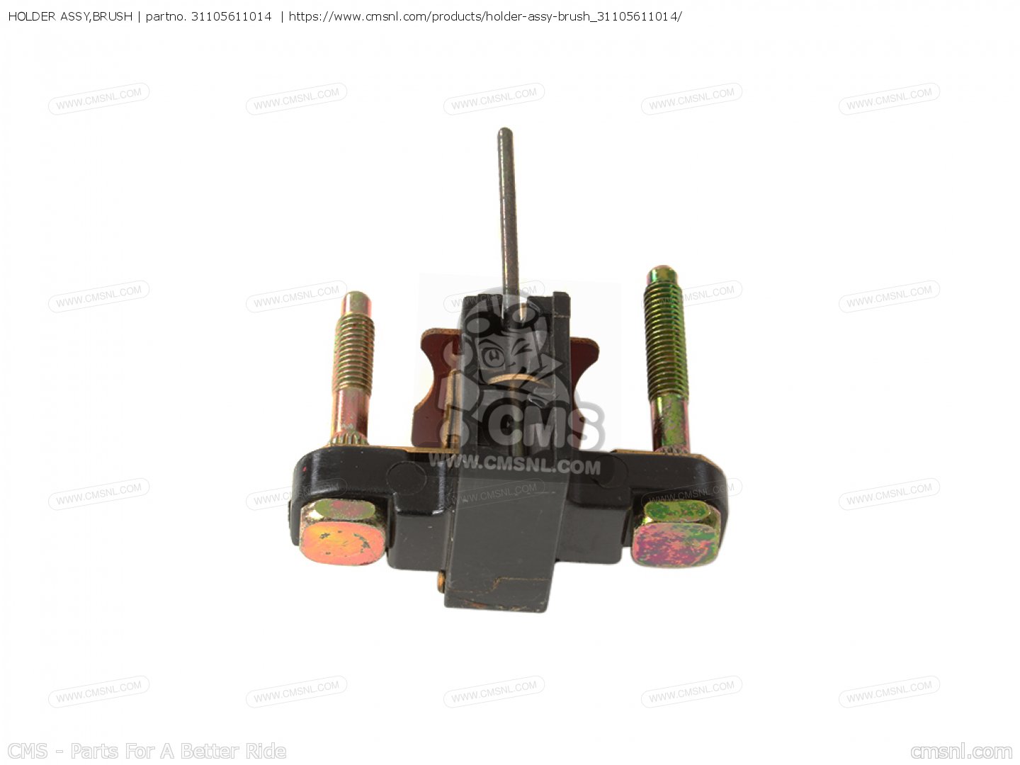 31105611014: HOLDER ASSY,BRUSH Honda - buy the 31105-611-014 at CMSNL
