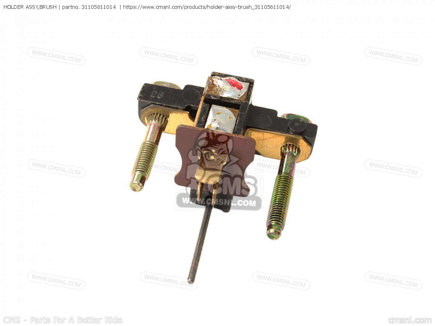 HOLDER ASSY,BRUSH for Honda - order at CMSNL