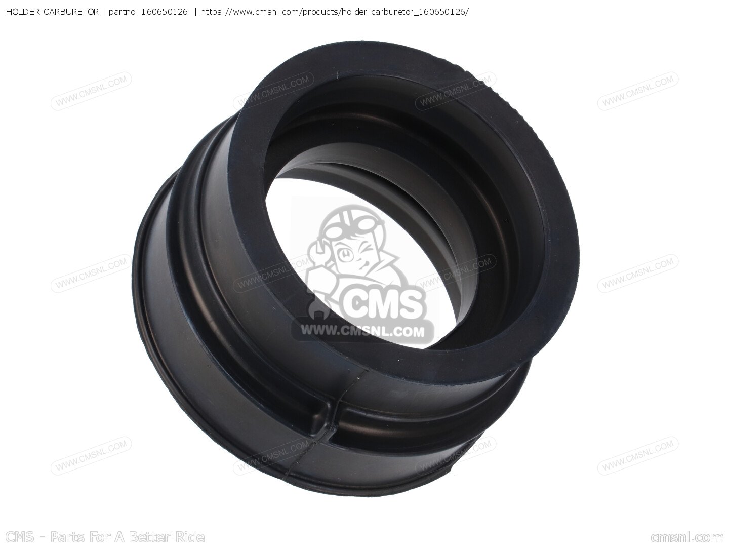 160650126: Holder-carburetor Kawasaki - buy the 16065-0126 at CMSNL