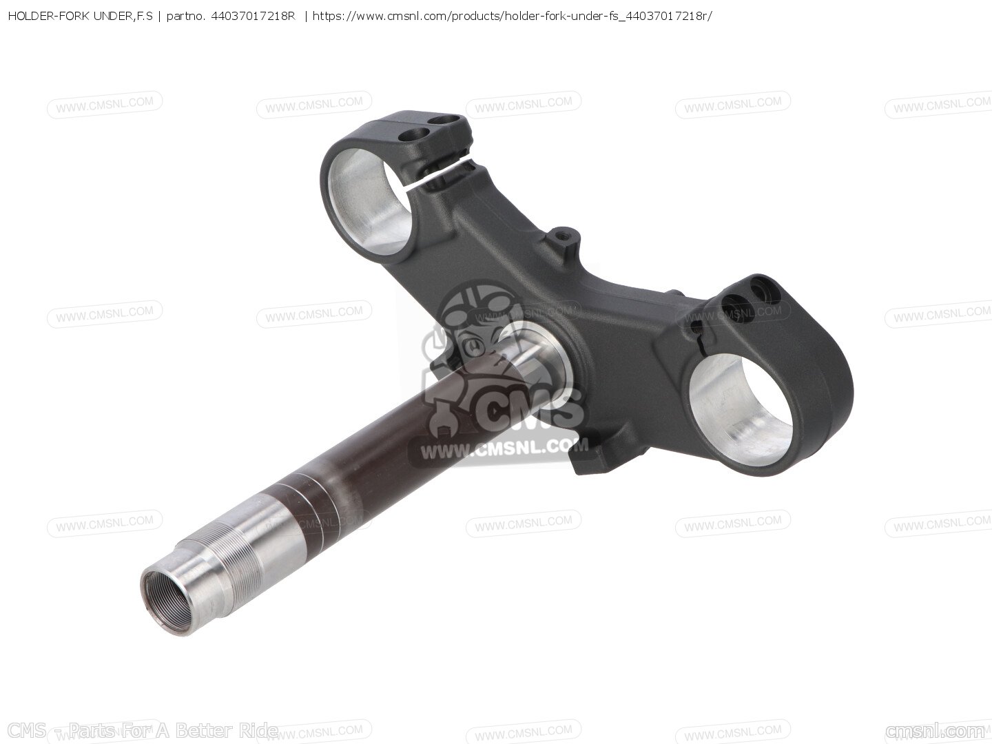 44037017218R: Holder-fork Under,f.s Kawasaki - buy the 44037-0172-18R ...