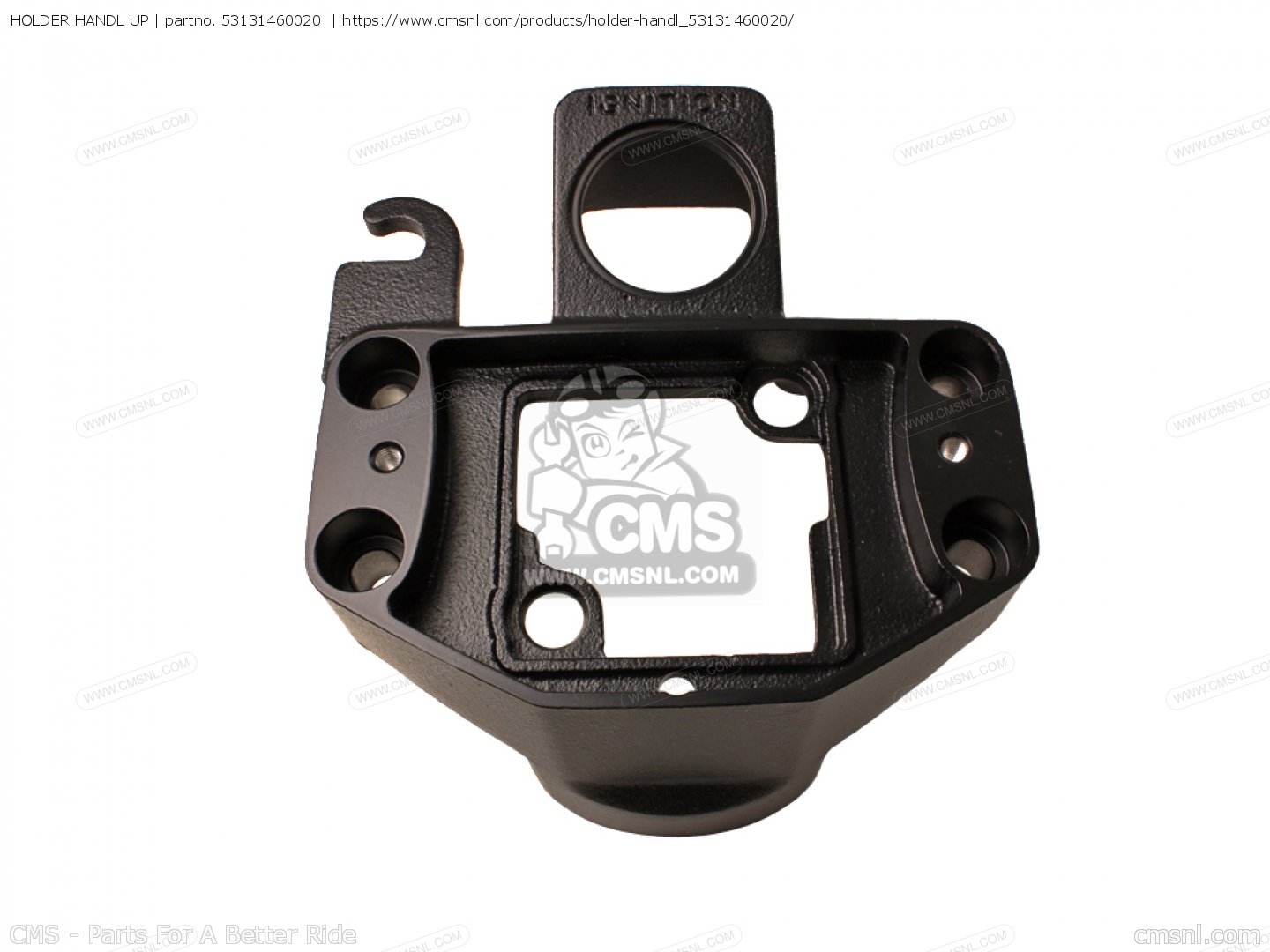 53131460020: HOLDER HANDL UP Honda - buy the 53131-460-020 at CMSNL