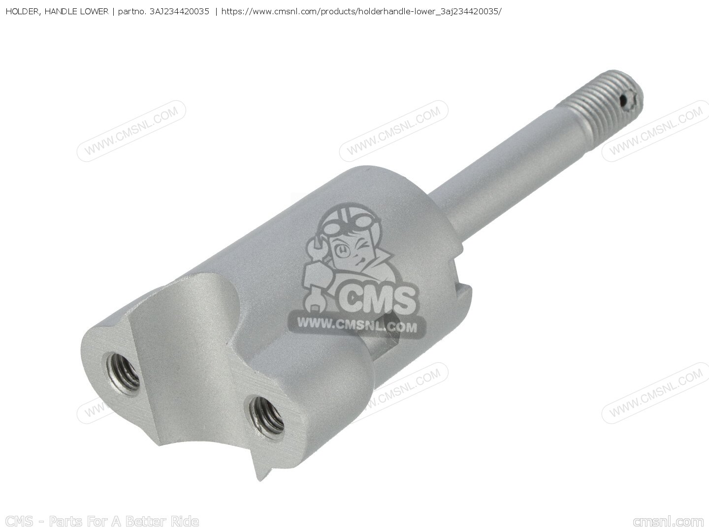3AJ234420035: HOLDER, HANDLE LOWER Yamaha - buy the 3AJ-23442-00-35 at ...