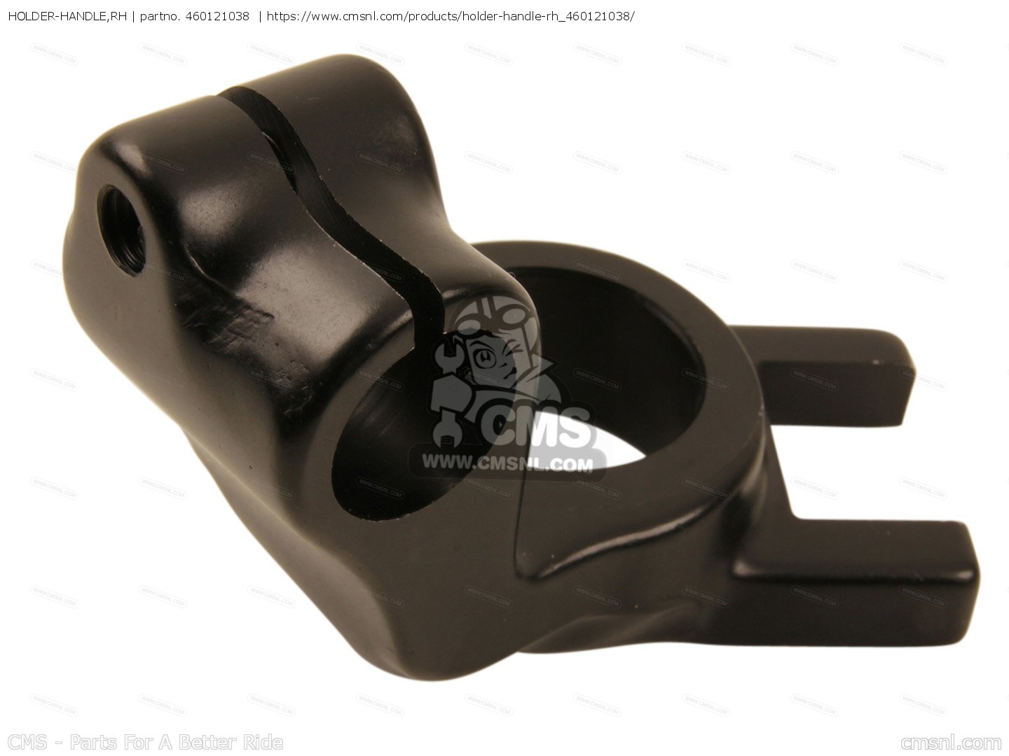 460121038: Holder-handle,rh Kawasaki - buy the 46012-1038 at CMSNL