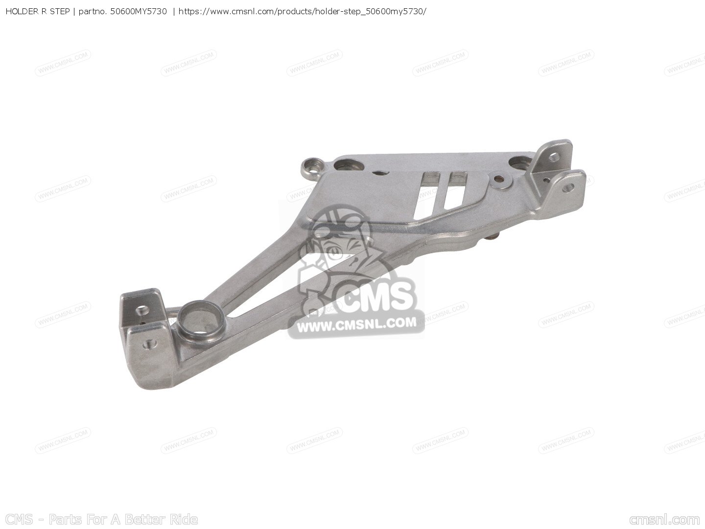 50600MY5730: HOLDER R STEP Honda - buy the 50600-MY5-730 at CMSNL