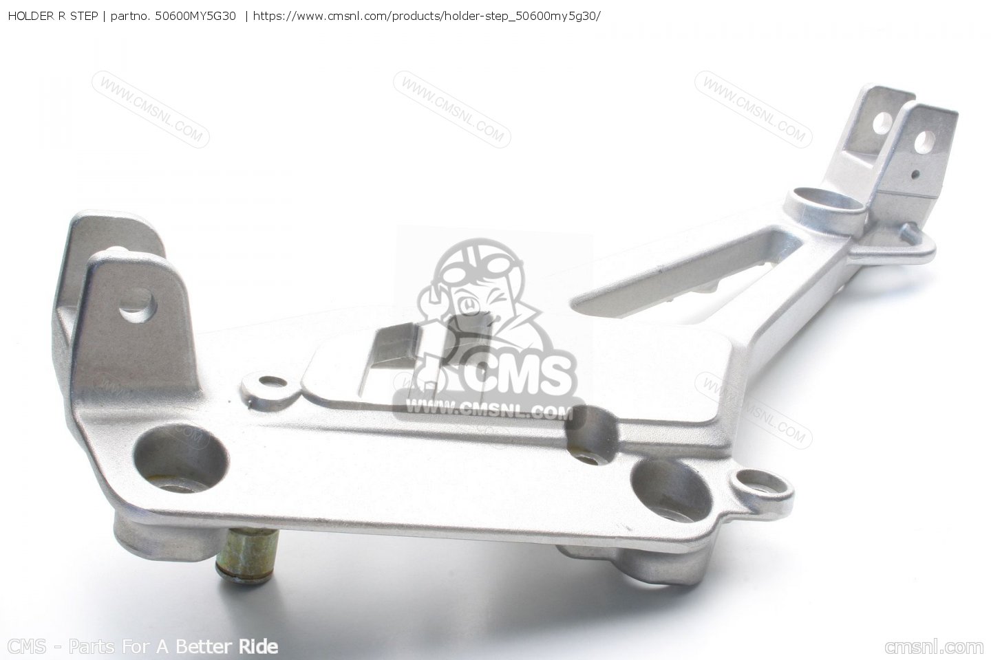 50600MY5G30: HOLDER R STEP Honda - buy the 50600-MY5-G30 at CMSNL