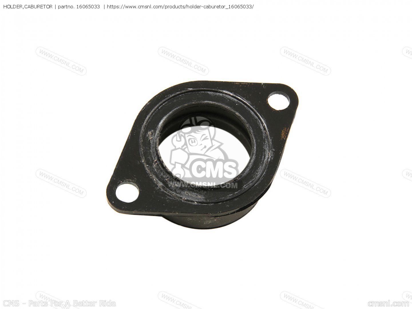 16065033: HOLDER-CARBURETOR Kawasaki - buy the 16065-033 at CMSNL